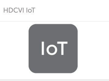 CCTV HDCVI IoT